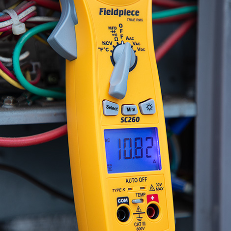 SC260 - 400A Compact Clamp Meter With True RMS | Fieldpiece Instruments