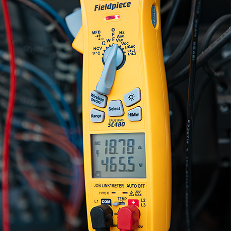 SC480 - 600A Wireless Power Clamp Meter | Fieldpiece Instruments