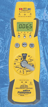 HS36 New stick meter from Fieldpiece adds true-RMS and backlight ...