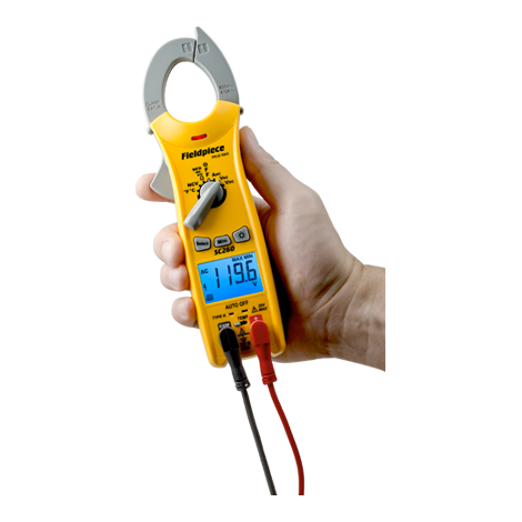 SC260 - 400A Compact Clamp Meter With True RMS | Fieldpiece Instruments
