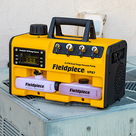 VP87 - 8 CFM Vacuum Pump - Fieldpiece Instruments