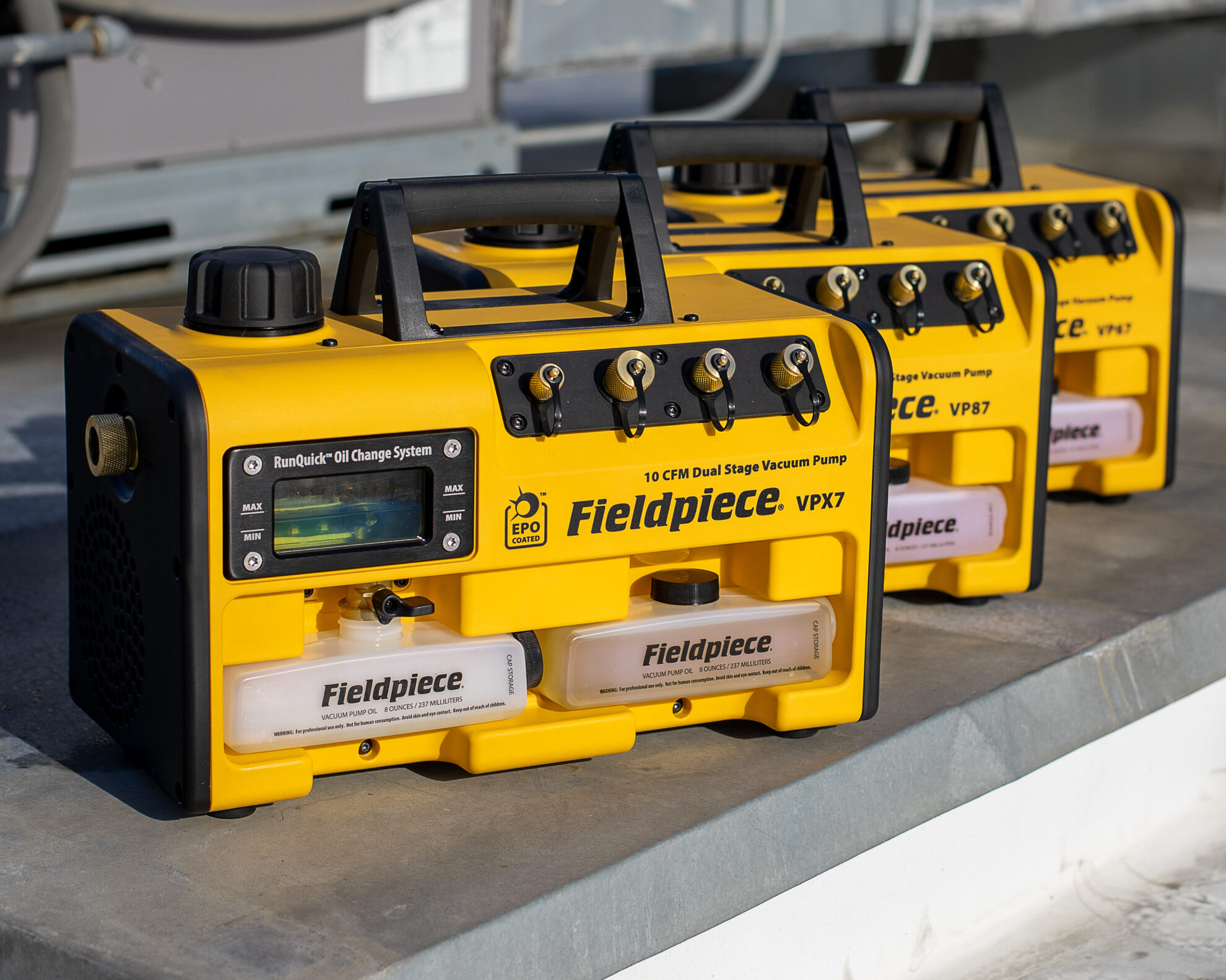 Fieldpiece Instruments Launches New HVACR Oil Vacuum Pumps