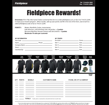 SC480 - 600A Wireless Power Clamp Meter | Fieldpiece Instruments